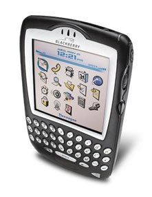 Base annonce Blackberry pour le premier semestre 2005