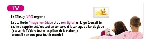 Lancement de Voo : Triple Play TV NET TEL