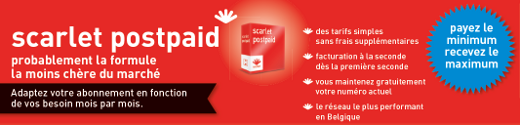 Scarlet lance ses nouveaux abonnements mobiles